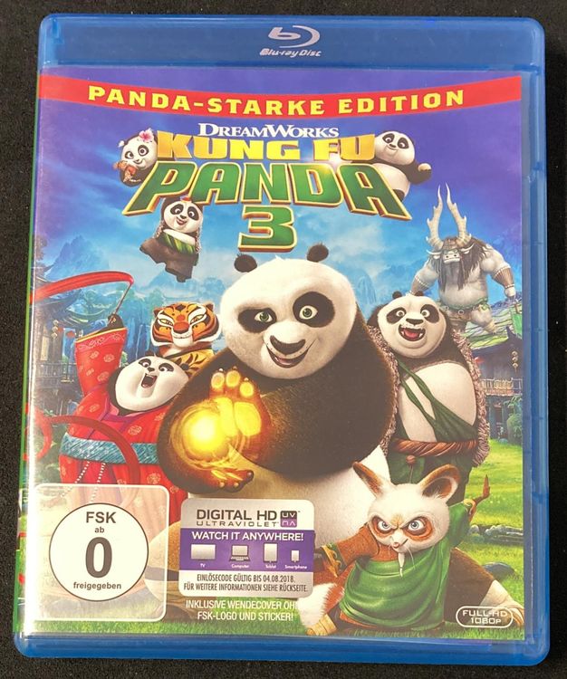 KUNG FU PANDA 3 BLU-RAY (Gebraucht) in Zürich für CHF 5 – mit Lieferung auf Ricardo kaufen