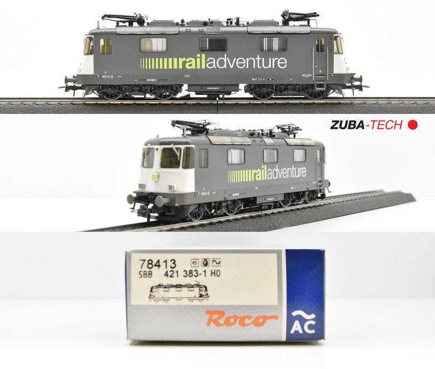 Roco 78413 E-Lok Re 421 Rail Adventure H0 GS Digital mit OVP (Gebraucht ...