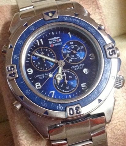 SECTOR Chronograph Herrenuhr ( Quartz / 44 mm ) (Gebraucht) in ...