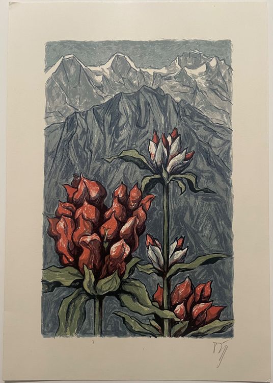 Alex Walter Diggelmann 1902-1987 Lithografie handsigniert | Kaufen auf ...