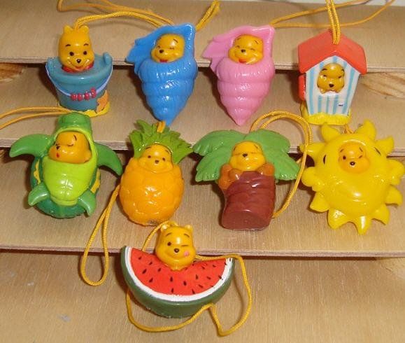 Disney Winnie Pooh Summer Collection Mini Winnies Anhänger (Gebraucht ...