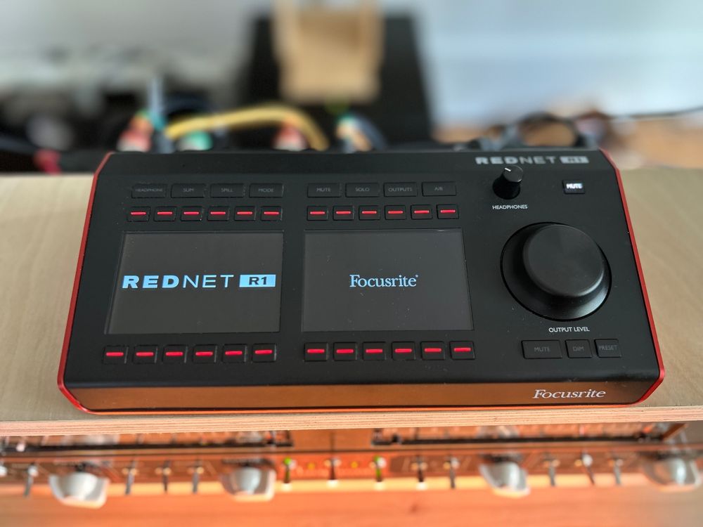Focusrite RedNet R1 Audio Interface-Monitor Controller (Gebraucht) in ...