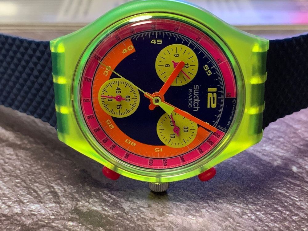 Swatch Chrono Grand Prix SCJ101*Km/H Ve (Neu und originalverpackt) in Schaffhausen für CHF 399 ...