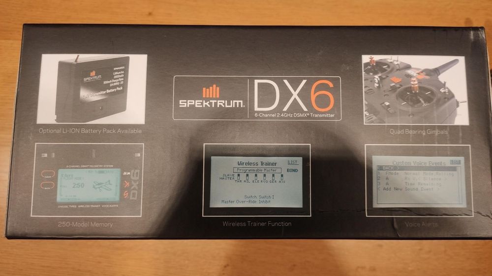 Spektrum DX6 Gén. 3 (D'occasion) à pour CHF 110 – avec livraison ...