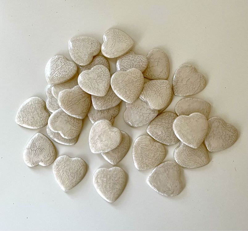 Div. Herzen zum Basteln - Hell (33 Stk) | Kaufen auf Ricardo