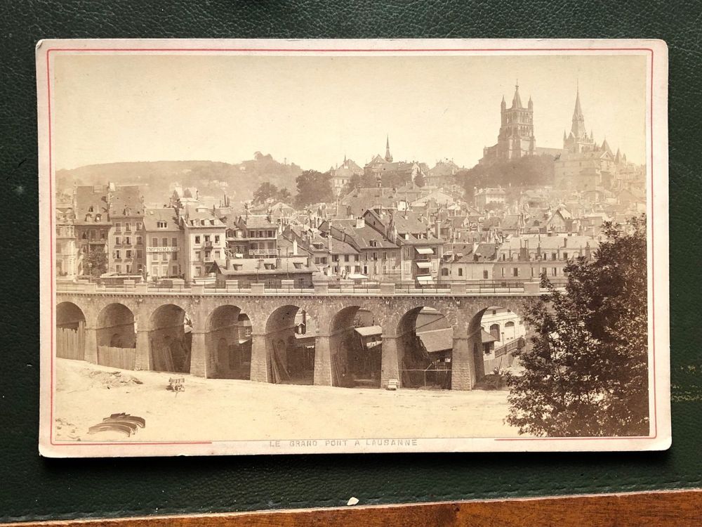 Lausanne, Le Grand-Pont, Garcin env 1880 (Gebraucht) in Le Mont-sur-Lausanne für CHF 15 – mit ...
