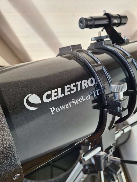 Teleskop Celestron PowerSeeker 127 EQ Telescope Mond, Sterne (Gebraucht) in Teufenthal AG für ...