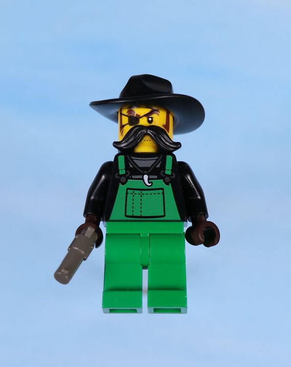 Lego Minifigur City Crook Snake Rattler in Coveralls (Gebraucht) in ...