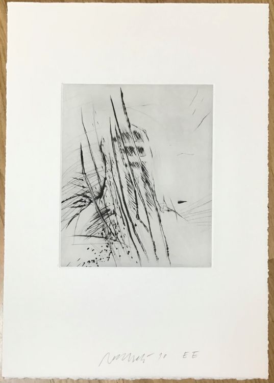 Rolf ISELI (XX) Sehr Seltener Radierung Handsigniert | Acheter sur Ricardo