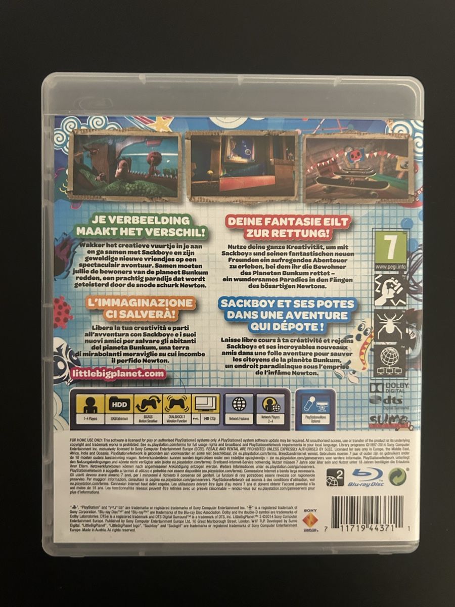 PS3 Little Big Planet 3 - lot12 (Gebraucht) in Aarburg für CHF 3 – mit ...