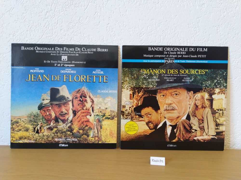 Bande Originale de Film Jean de Florette + Manon des Sources (Gebraucht ...