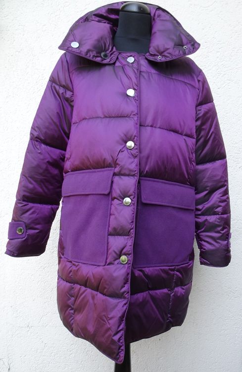 THOM Thomas Rath Winterjacke Steppmantel beere cassis Gr. 40 (Neu ...