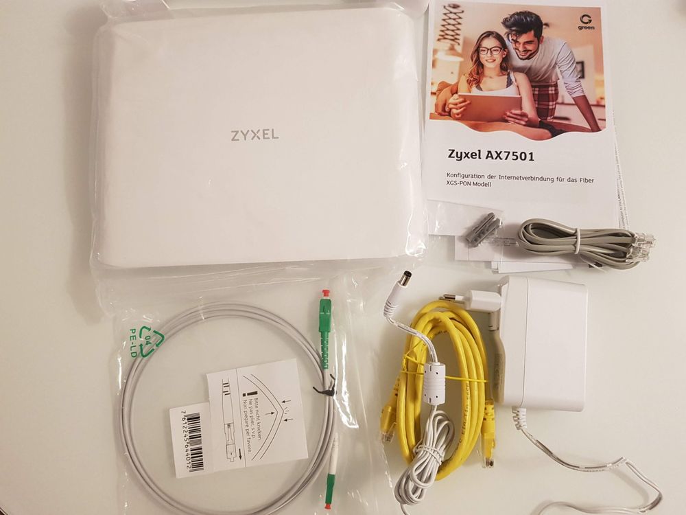 Zyxel AX7501-B0 10G PON Fiber Router (Gebraucht) in Buchs AG für CHF ...