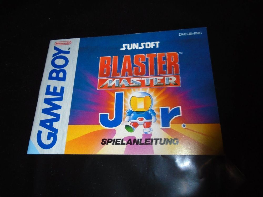 Spielanleitung zu Blaster Master JR. GB (Gebraucht) in Olten für CHF 20 ...