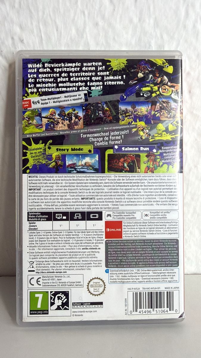 Splatoon 3 Nintendo Switch Game - Excellent Condition! (Gebraucht) in ...