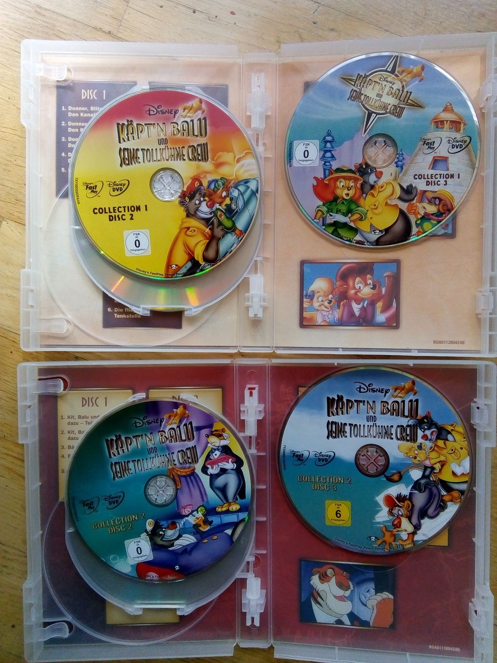 Käpt'n Balu & seine tollkühne Crew (Collection 1+2) 6-DVD's (Gebraucht ...