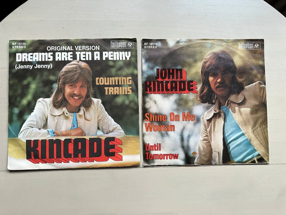 JOHN KINCADE tolle Singles Kult Top Hits Dreams are ten a (Gebraucht ...