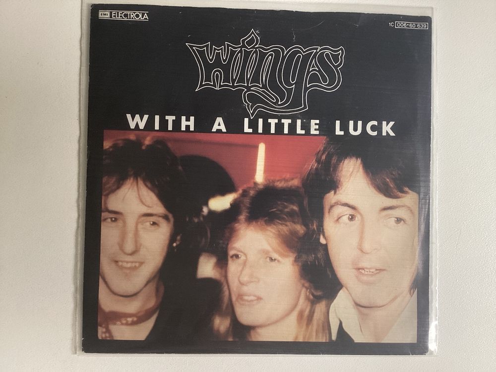 Wings Single - With A Little Luck | Kaufen auf Ricardo