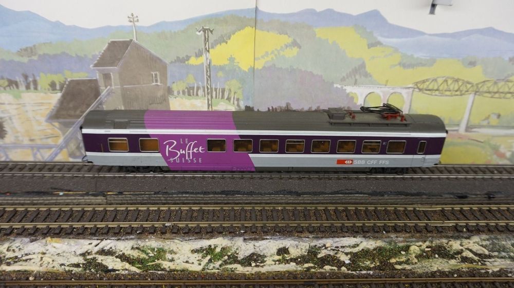SBB Speisewagen WRm *Le Buffet Suisse* (Gebraucht) in Tafers für CHF 35 – mit Lieferung auf ...
