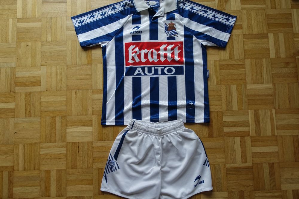 Original Real Sociedad San Sebastián Trikot Saison 1998/1999 (Gebraucht ...
