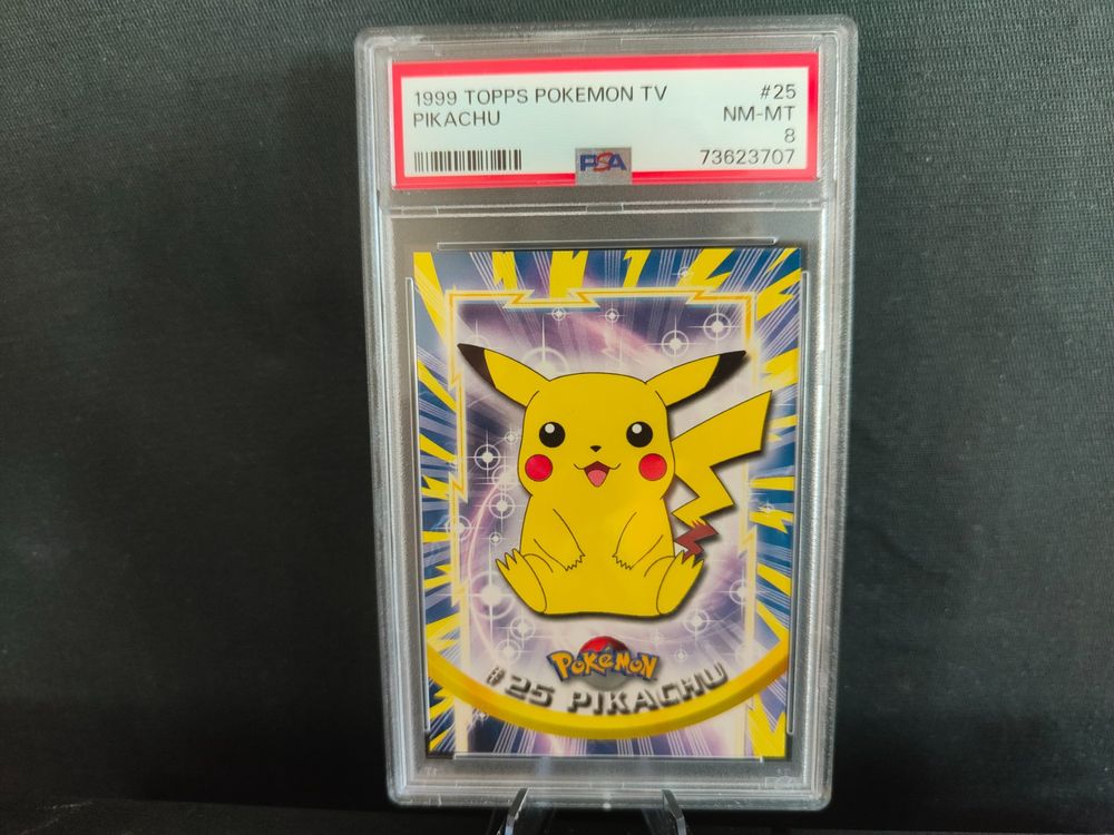 Topps Pokemon TV #25 Pikachu PSA 8 (4) | Kaufen auf Ricardo