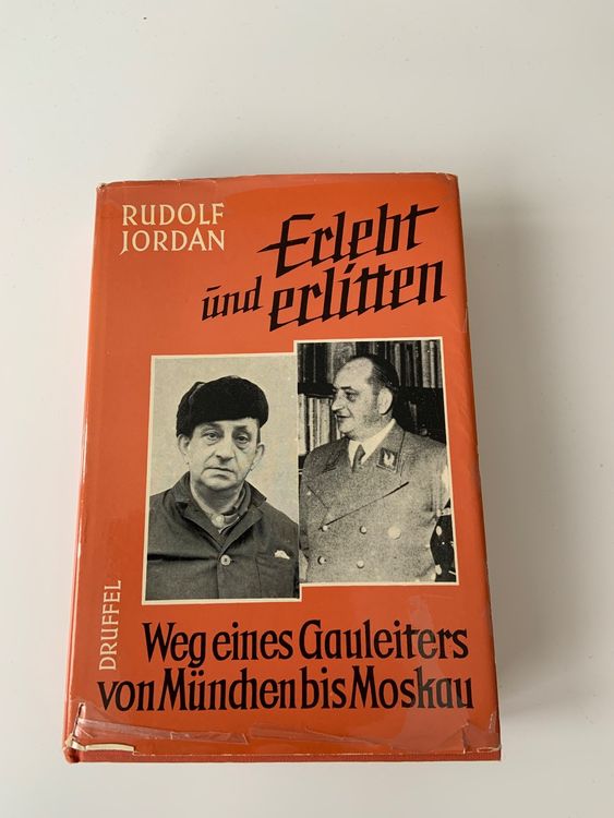 Buch Erlebt und erlitten - Rudolf Jordan (Gebraucht) in Galgenen für ...