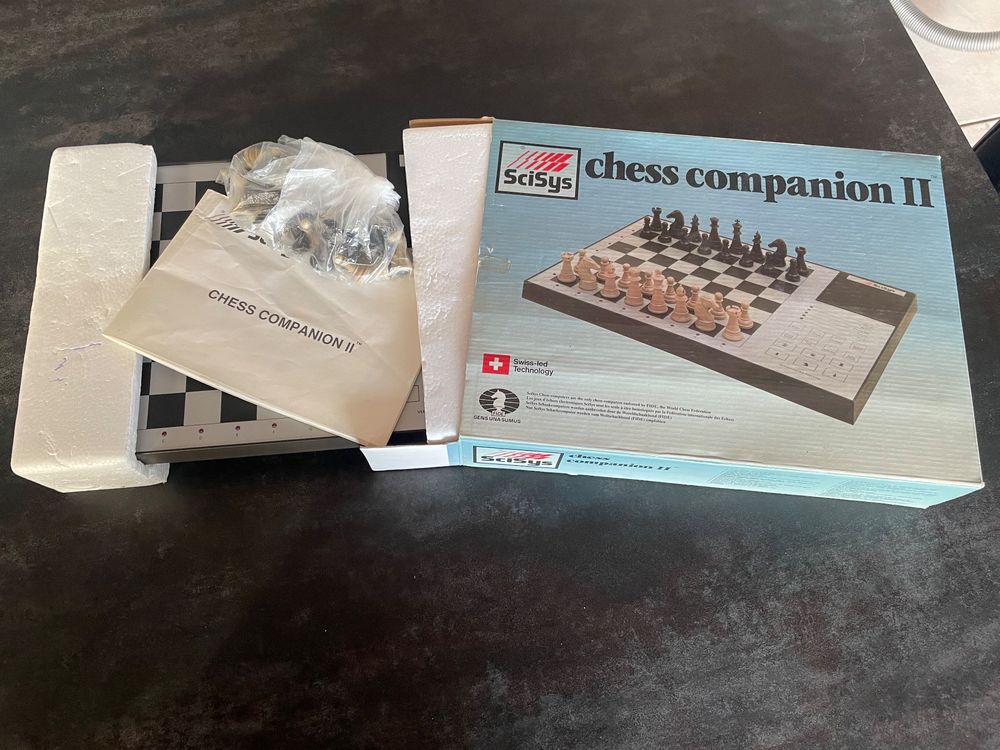 Jeu d’Échec Électronique Vintage Chess Companion 2 Scisys (Gebraucht ...