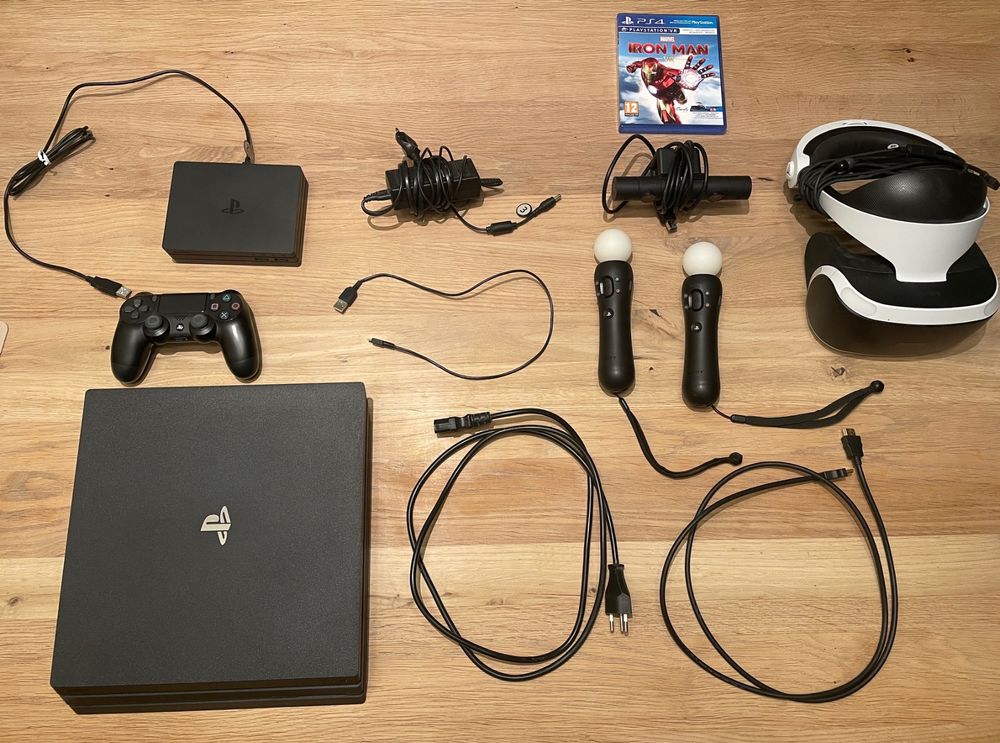 PS4 Pro + PSVR 1 (inkl. Marvel's Iron Man VR) (Usato) a Niederglatt ZH ...