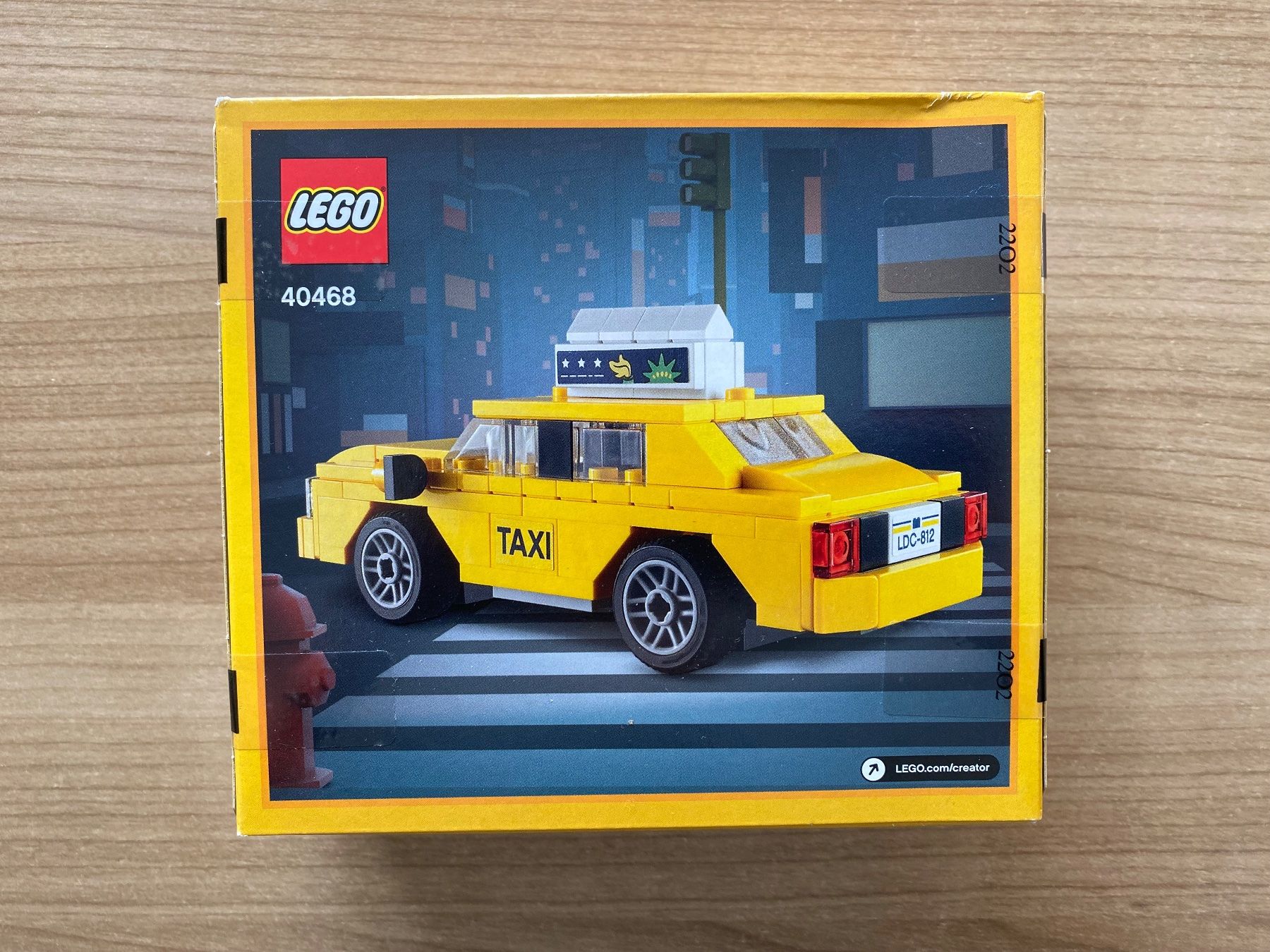 💥LEGO Creator 40468 Gelbes Taxi NEU (Neu und originalverpackt) in ...