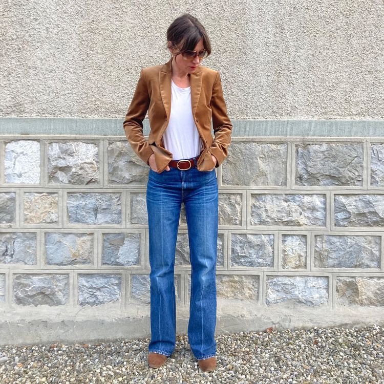 Blazer en velours Max Mara (Gebraucht) in Lausanne für CHF 80 – mit Lieferung auf Ricardo kaufen