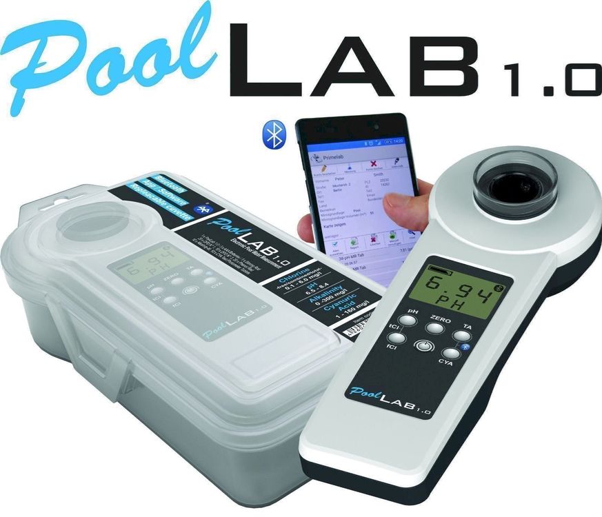 Water-I.D. PoolLab 1.0 Pool Tester (Neu und originalverpackt) in ...