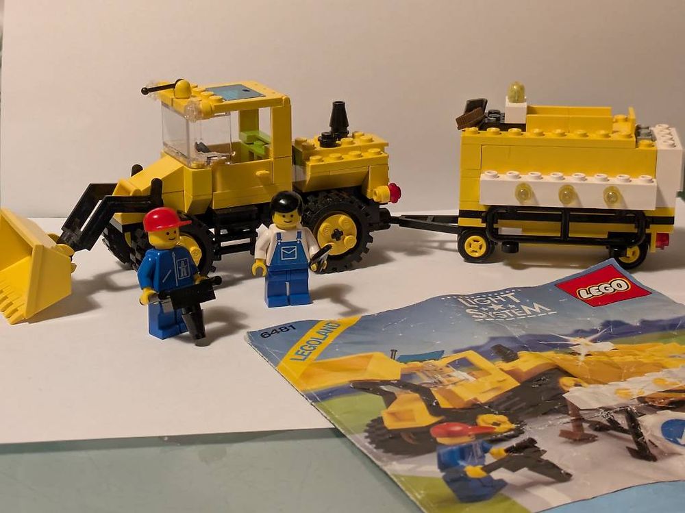 Lego Legoland 6481 Construction Crew Light System (Gebraucht) in ...