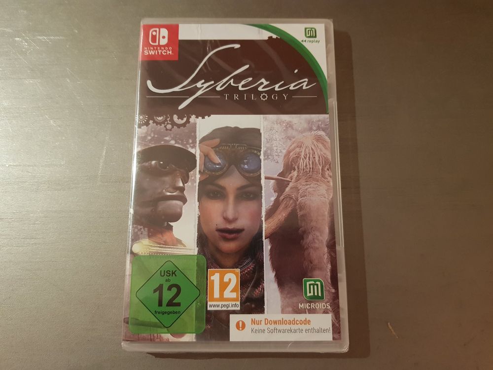 Syberia 1,2 & 3 Trilogy - Nintendo Switch (Neu) (Neu und ...