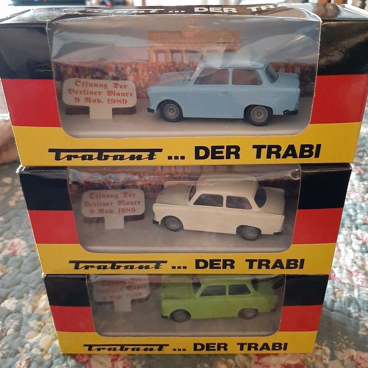 VITESSE 1:43 TRABANT DER TRABI 3x (Neu und originalverpackt) in ...