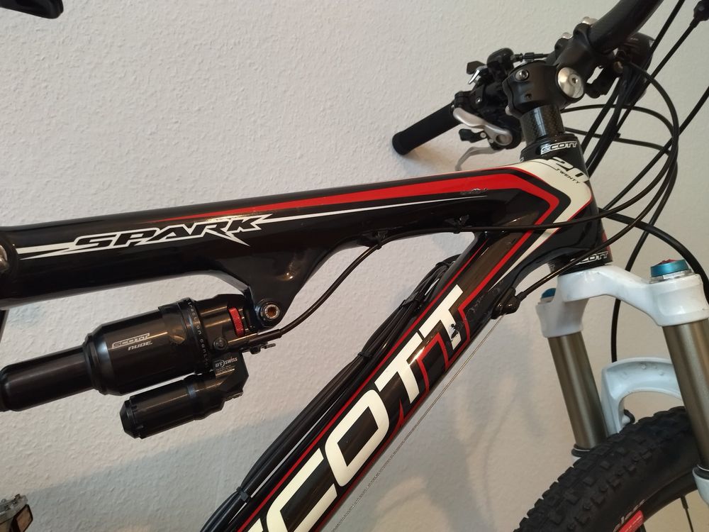 SCOTT SPARK 20 All MOUNTAIN/DOWNHILL BIKE CARBON 26 ZOLL | Kaufen auf ...