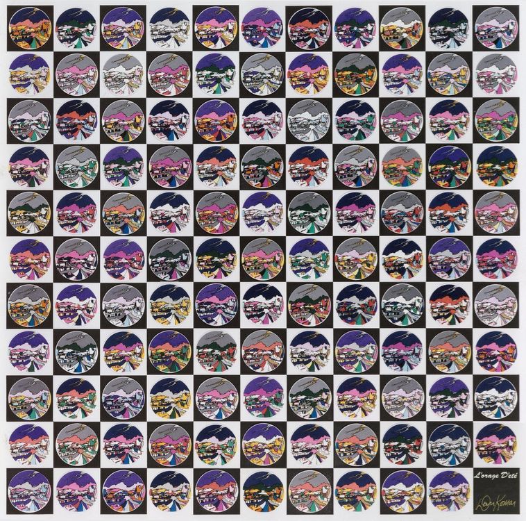 POSTER DE " L'ORAGE D'ÉTÉ " by DAN KOMAR | Kaufen auf Ricardo