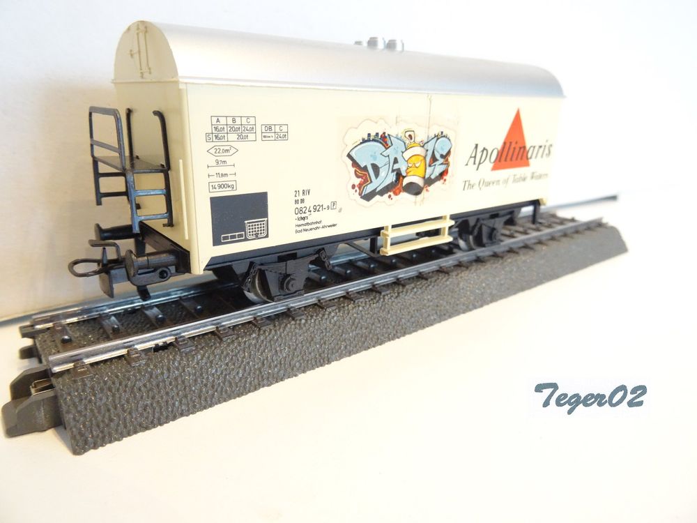 Märklin H0 4426 DB Apollinaris Kühlwagen NEU mit Graffiti (Neu und ...
