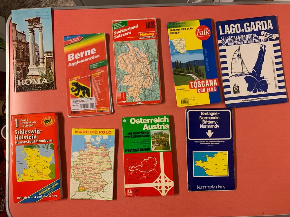 Lot verschiedene Landkarten insgesamt 61 Karten. | Kaufen auf Ricardo