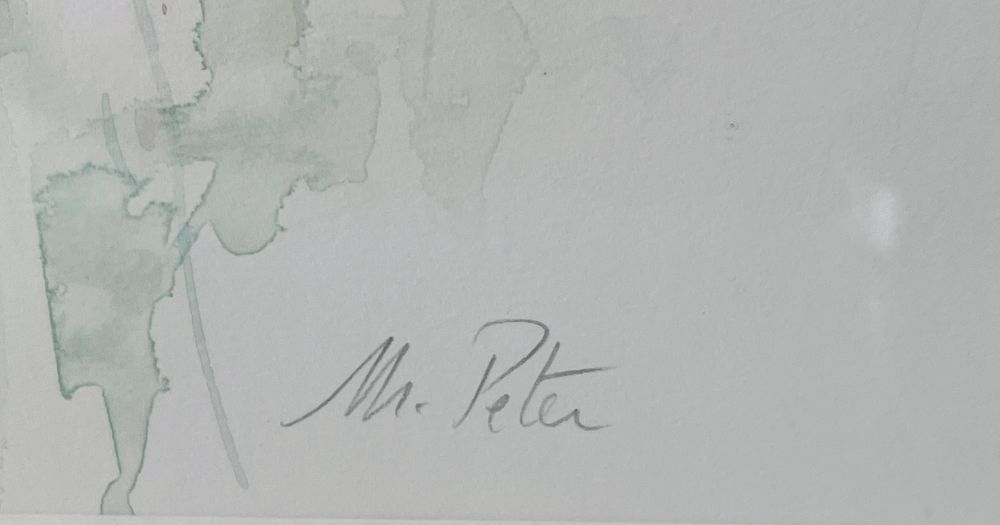 Marlene Peter Grosse Stilleben Aquarell Handsigniert (Gebraucht) in Root für CHF 10 – nur ...