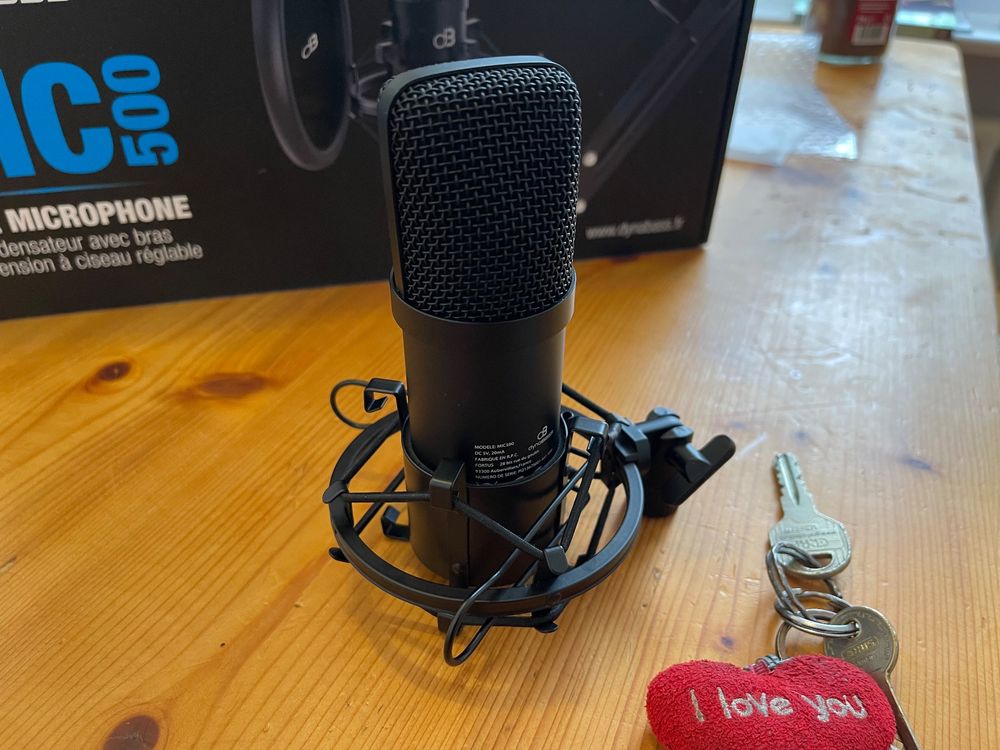 DynaBass USB Microphone Mic500, Schwarz (Neu (gemäss Beschreibung)) in ...