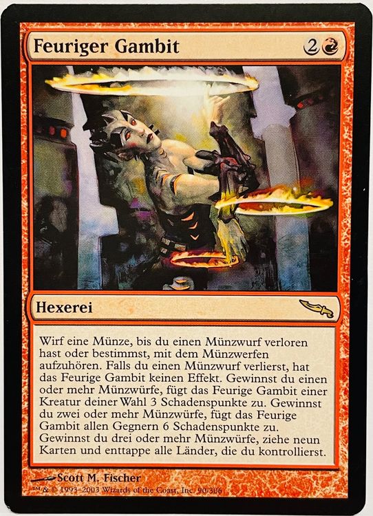 MTG - Feuriger Gambit (Gebraucht) in Reinach BL für CHF 3 – mit ...