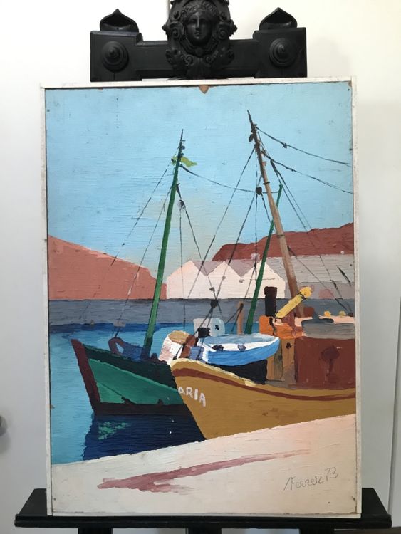 Ölgemälde sign. Ferrier (Defekt) in Wolfhalden für CHF 20 – mit ...