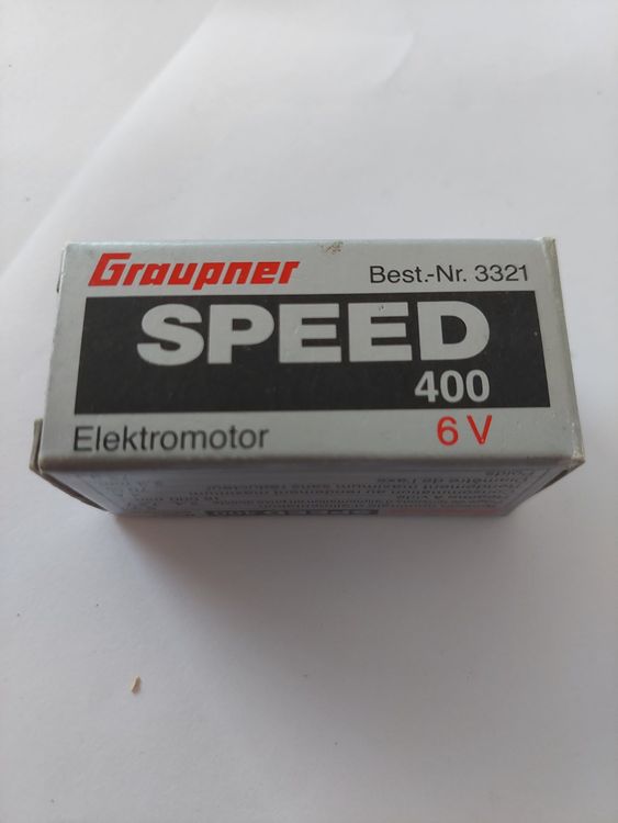 Speed 400 Motor Graupner | Kaufen auf Ricardo