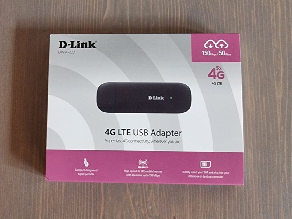 D-Link DWM222 4G LTE USB Adapter (Neu (gemäss Beschreibung)) in ...