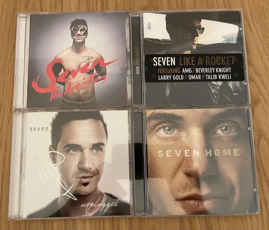 4x CDs Alben von Seven inkl Signierung (Gebraucht) in Birmensdorf ZH ...