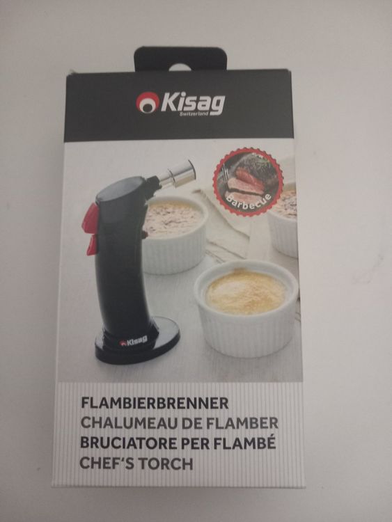 Kisag Flambierbrenner (Neu und originalverpackt) in Thun für CHF 17 – mit Lieferung auf Ricardo ...