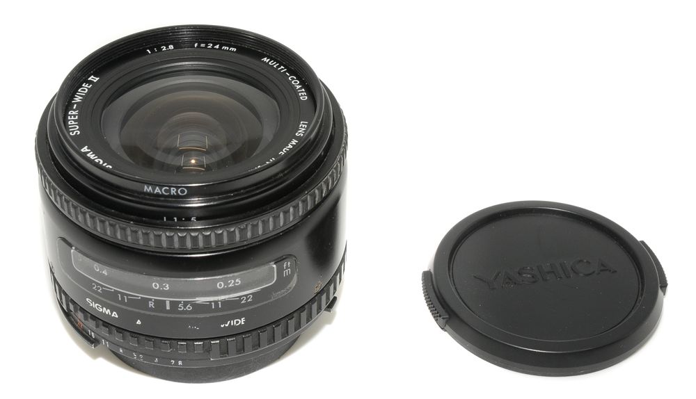 Sigma Super Wide II 2.8/24mm für Nikon AF Bajonett 2321/96 (Gebraucht ...