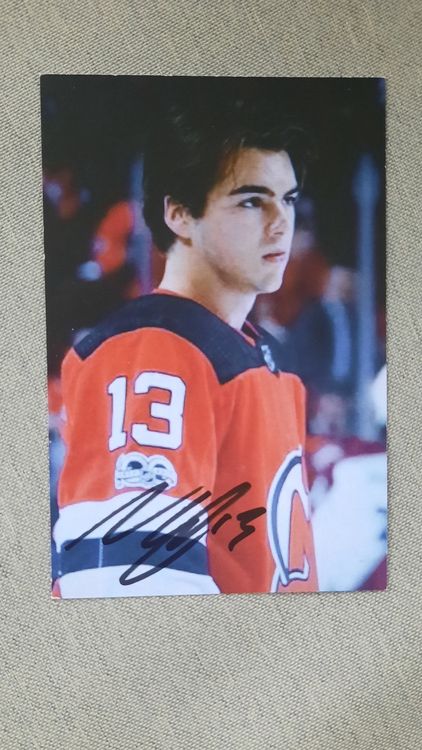 Autogrammkarte Nico Hischier (Gebraucht) in Schmerikon für CHF 6 – mit ...