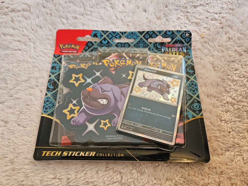 Pokémon TCG - Tech Sticker Collection Maschiff EN | Kaufen auf Ricardo