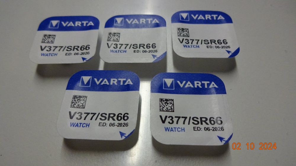 Varta V 377/SR66 5 Stück (Gebraucht) in Steffisburg für CHF 5 – mit ...